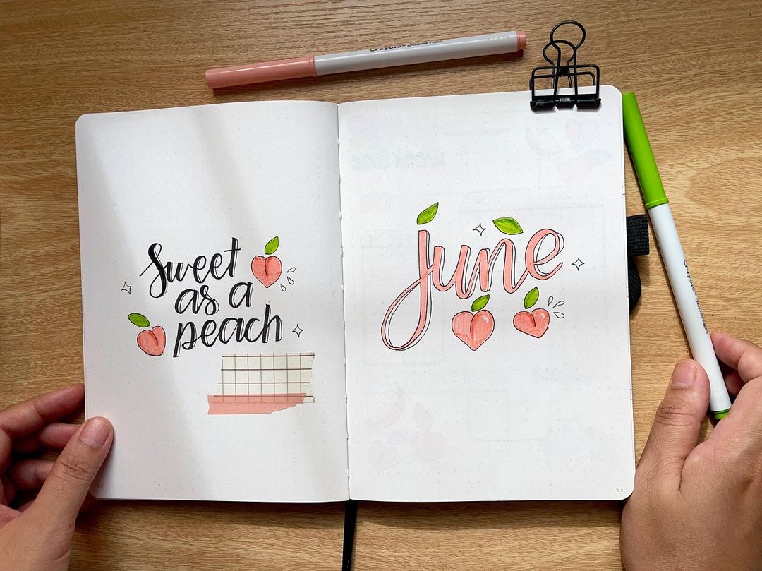 Cool 25 Summer Bullet Journal Spread ideas to cool your Sizzling Summer ...