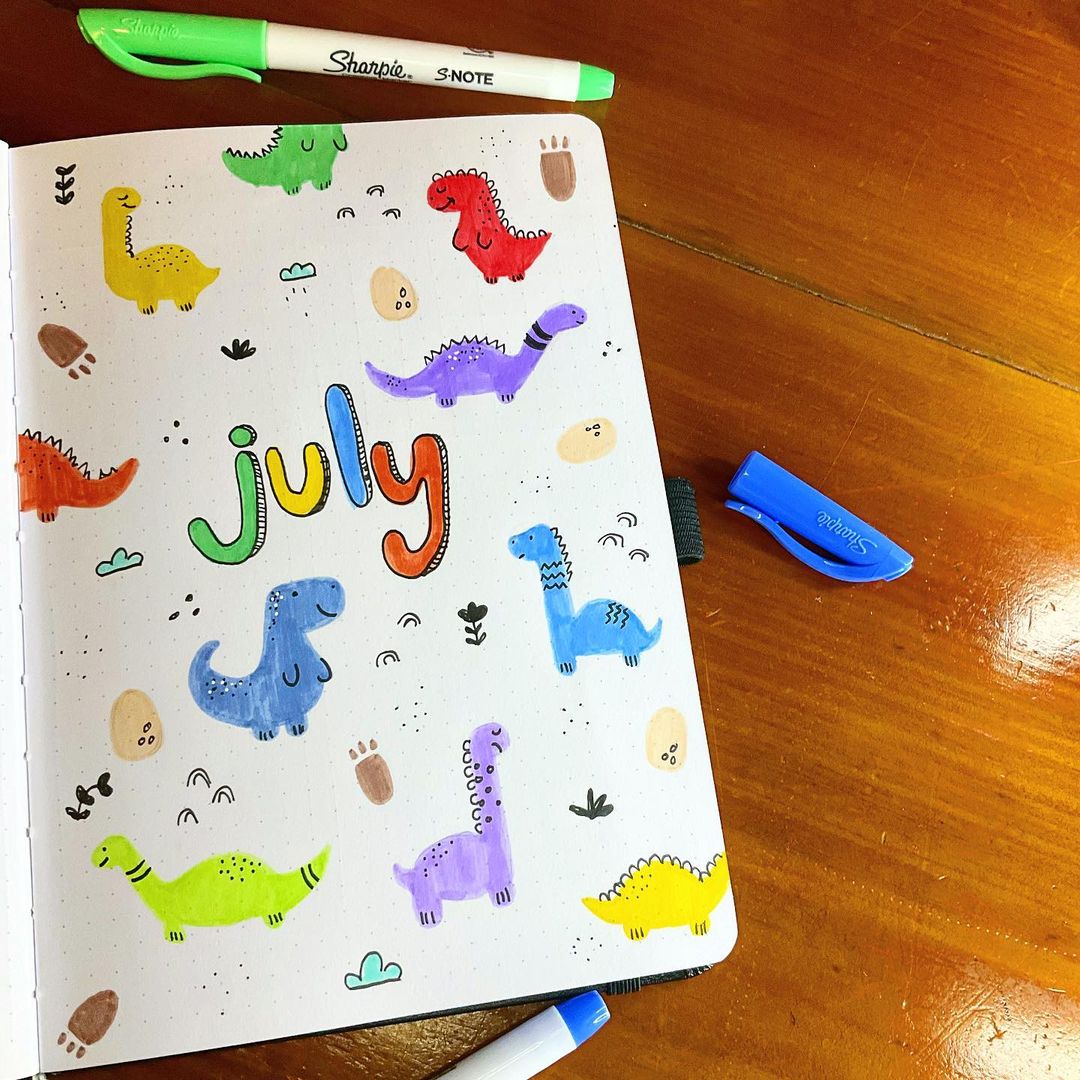 34 Creative July Bullet Journal Spread Ideas to inspire your July - The ...