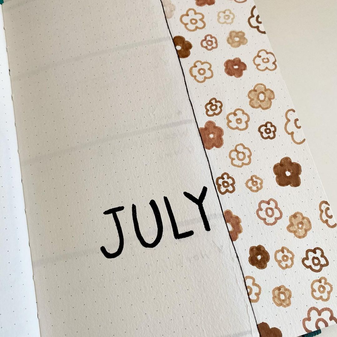 34 Creative July Bullet Journal Spread Ideas to inspire your July - The ...