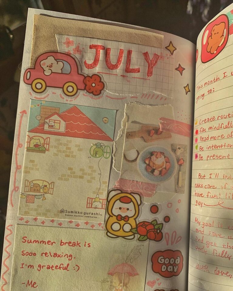 34 Creative July Bullet Journal Spread Ideas to inspire your July - The ...