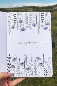 34 Creative August Bullet Journal Spread Ideas to dazzle your August ...