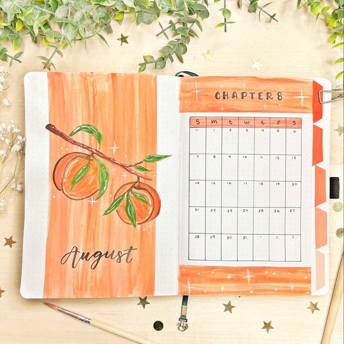 34 Creative August Bullet Journal Spread Ideas to dazzle your August ...