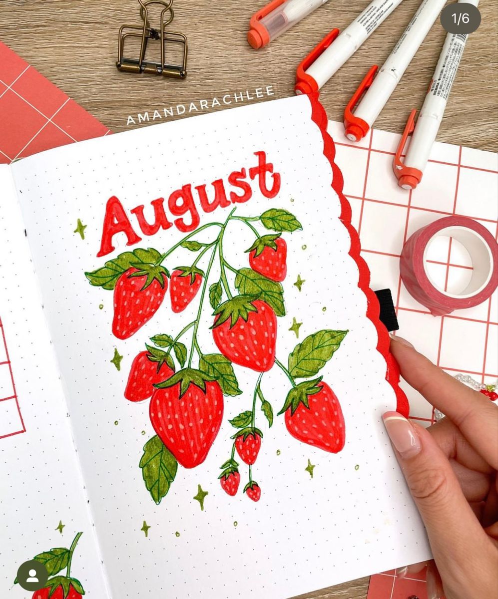 34 Creative August Bullet Journal Spread Ideas to dazzle your August ...