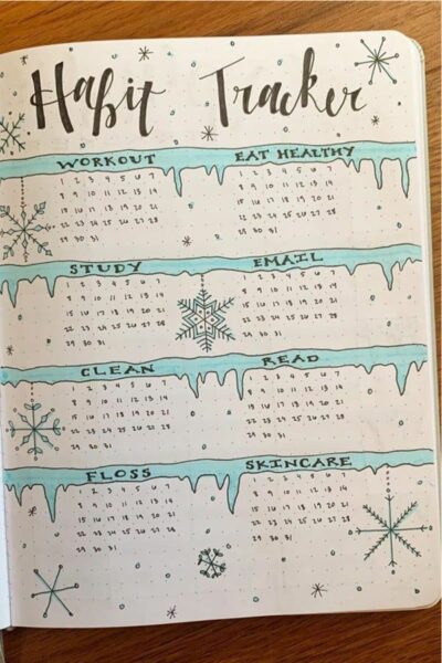 10 Creative Winter Bullet Journal Ideas to Keep You Inspired. - The ...