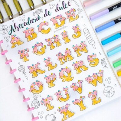 Creating Theme-Specific BuJo Fonts: 10 Examples for a Beautiful Bullet ...
